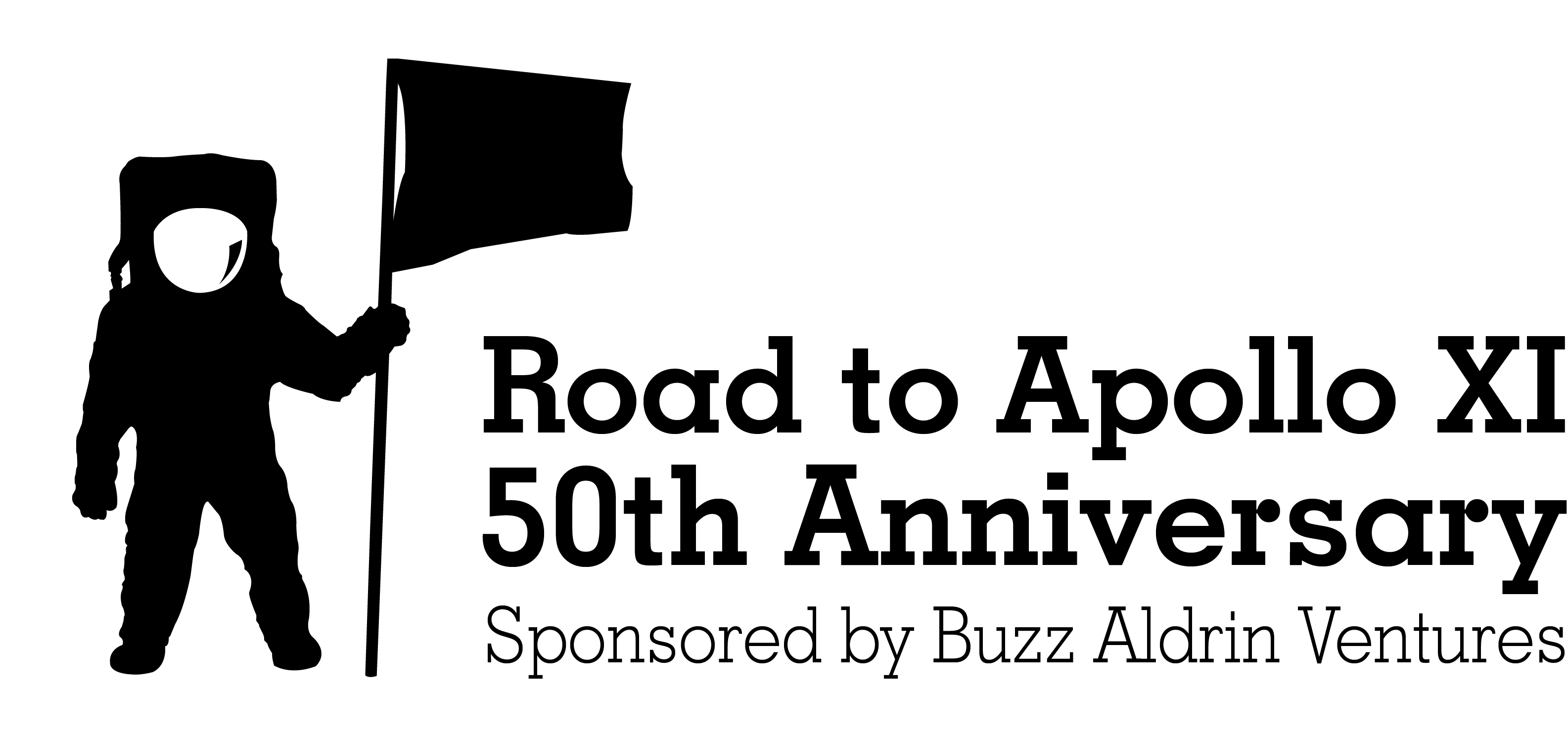 Apollo Space Shop | flag logo 50th large