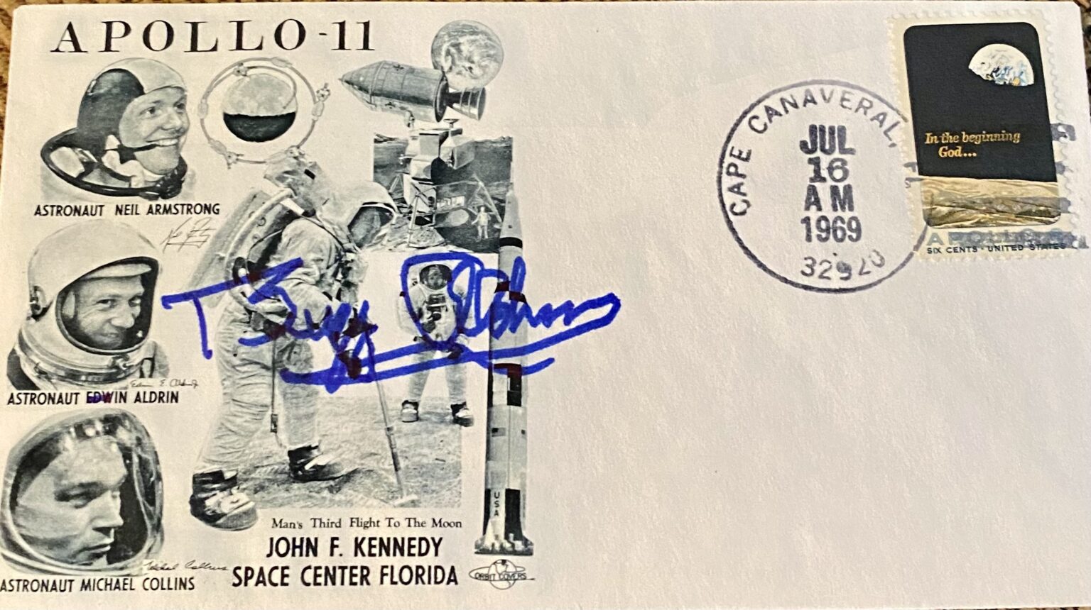 Apollo Space Shop | Vintage Apollo 11 Montage Cover Postmarked July 19 ...
